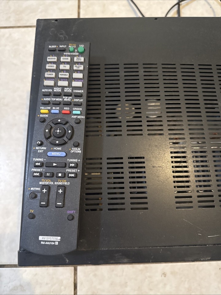 Sony Digital Audio Video Receiver 7.1 Channel STR-DH520 Works | eBay