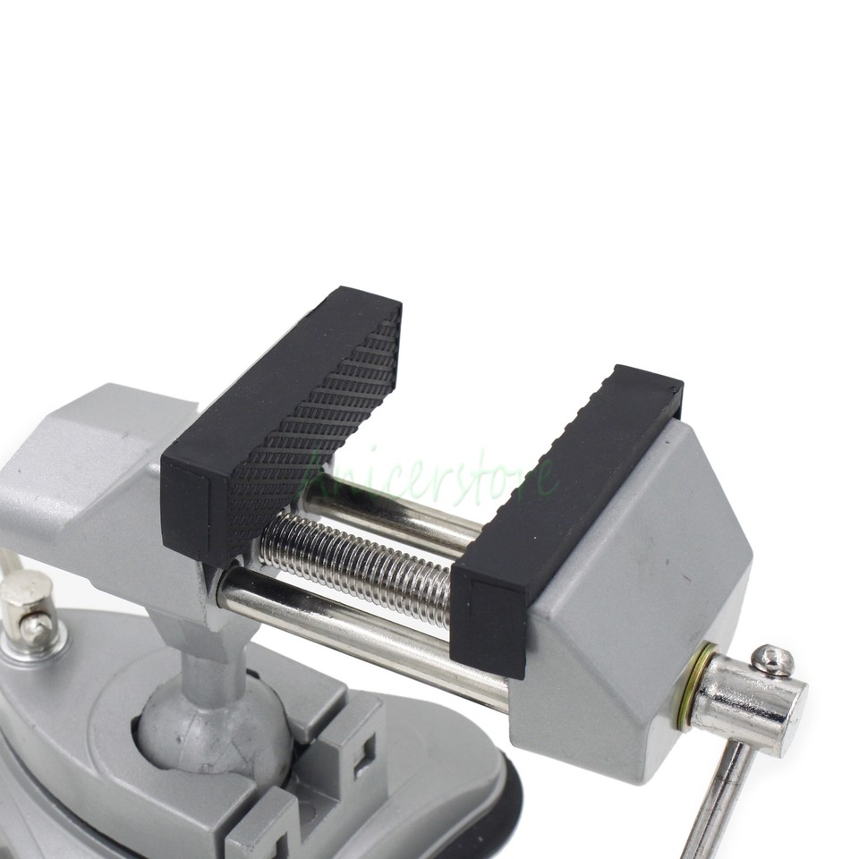 Alloy Aluminium Universal 360 Adjustable Table Vise Suction Clamp Bench ...