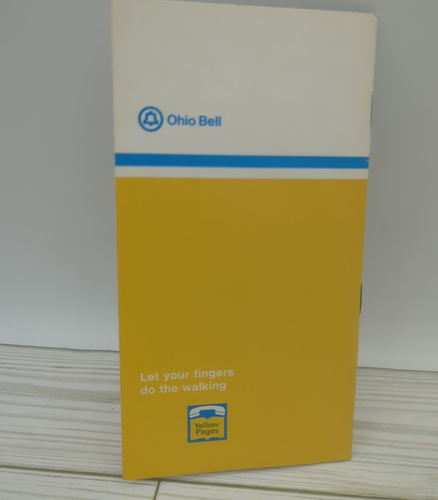 Ohio Bell Yellow Pages Mini Personal Phone Book Ephemera | eBay