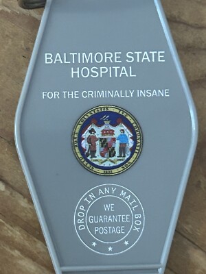 Hannibal Tv Show Inspired Baltimore state hospital Keytag | eBay