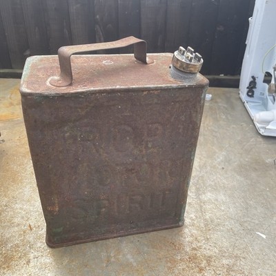 Vintage ROP Motor Oil Spirit Can | eBay UK