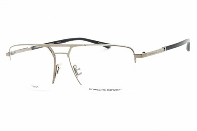 Porsche Design P8398 B Palladium Silver 58mm Eyeglasses New Authentic ...