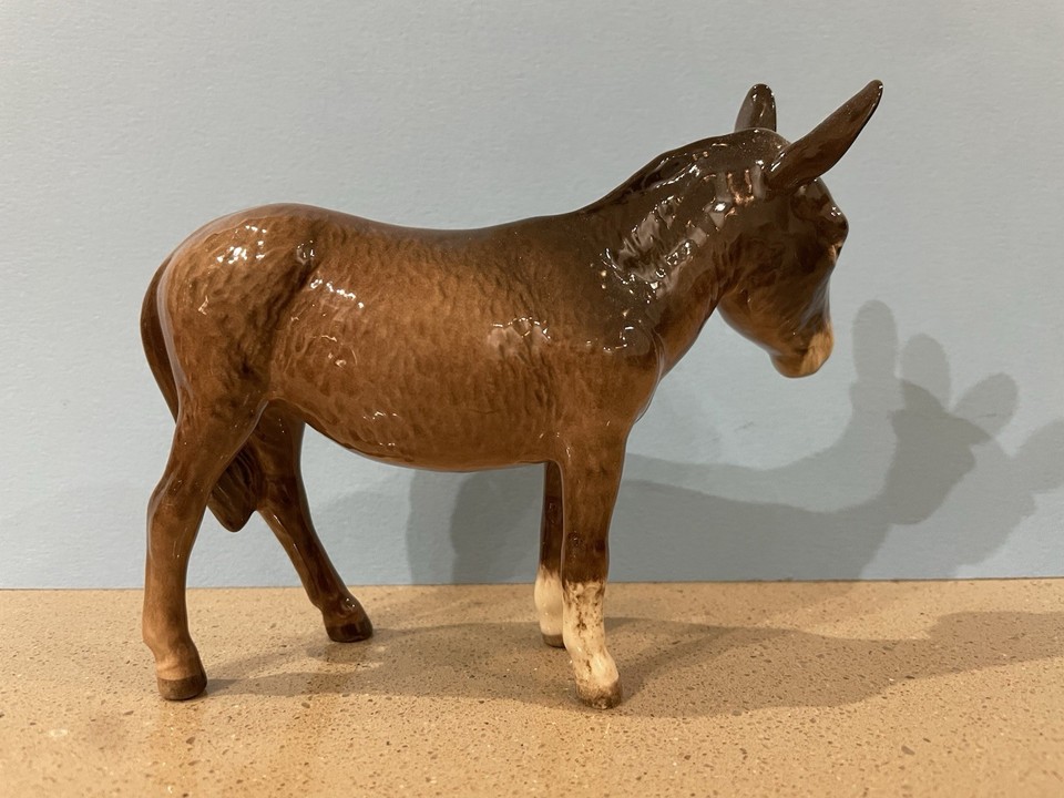 Beswick Donkey No. 1364B Gloss Horse Excellent Detail Vintage made Pre ...