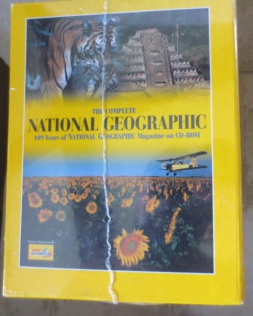 Mindscape The National Geographic Complete 109 Years for PC, Unix, Mac, Linux for sale online | eBay