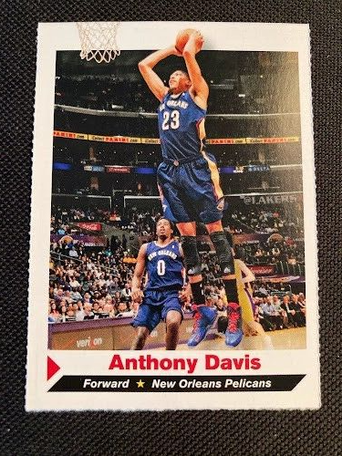 2013 SPORTS ILLUSTRATED FOR KIDS ANTHONY DAVIS RC ROOKIE CARD SIFK SI ...