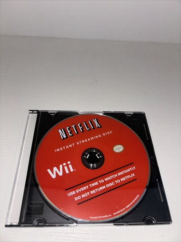 Netflix Instant Streaming Disc For Nintendo Wii Disc | eBay