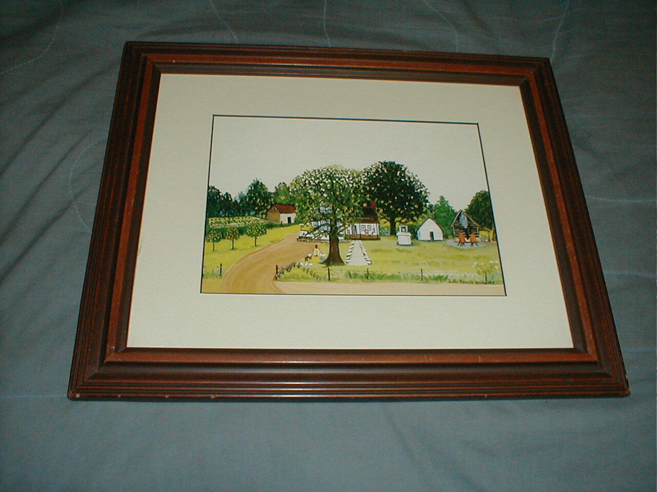 Ruth Russell Williams " Russell Farm " Folk Art | eBay