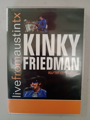 Kinky Friedman & The Texas Jewboys Live DVD Austin City Limits 1975 | eBay