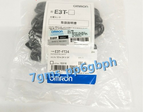 1 PCS NEW E3T through-beam photoelectric sensor E3T-FT24 2M #A6-33 ...