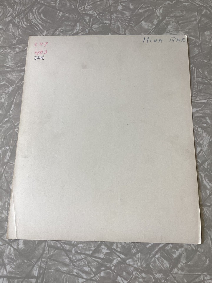 Vintage Original 1950’s Mona Rae Cheesecake Burlesque Dancer Photo 8x10 ...