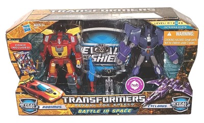 Transformers RTS BATTLE IN SPACE Rodimus Cyclonus Nightstick Reveal The ...