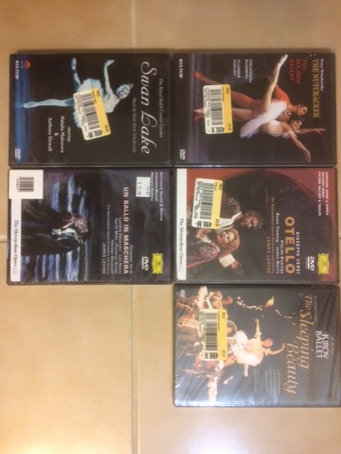 new Opera/ Ballet/ Classical Music DVDs- pick 2 or + to get a shipping ...