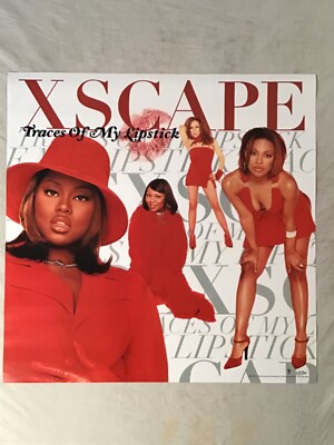 Xscape 1998 Promo Poster Traces Of My Lipstick New Condition | eBay