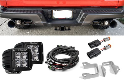 2017-2020 Raptor Rear LED Backup Light Kit w/ Rigid Pro Flood LED's ...