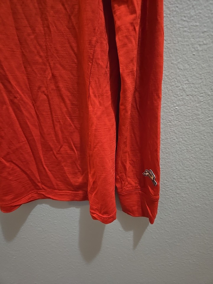 Tracksmith Mens Red Longsleeve Shirt Medium | eBay