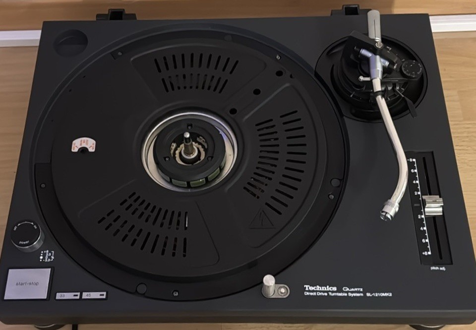 2 Technics SL-1210 MK2 Schriftzug /Decals UV DTF (Versand kurz nach ...