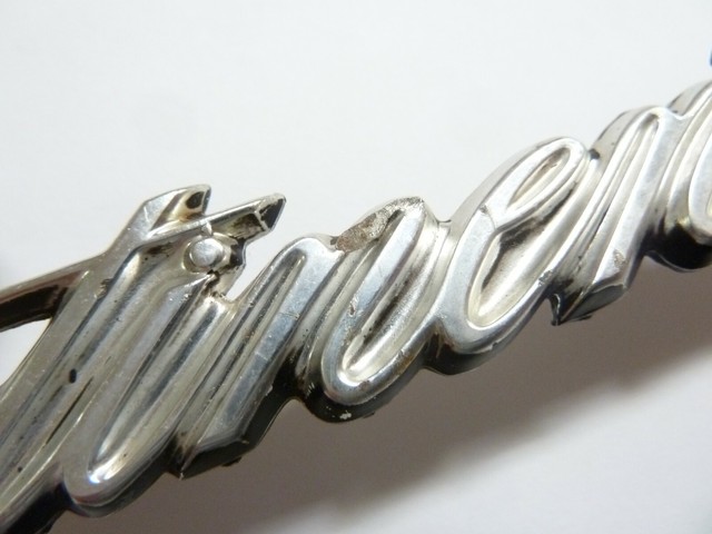 1969 70 71 Lincoln CONTINENTAL Rear Quarter Script Emblem for sale ...