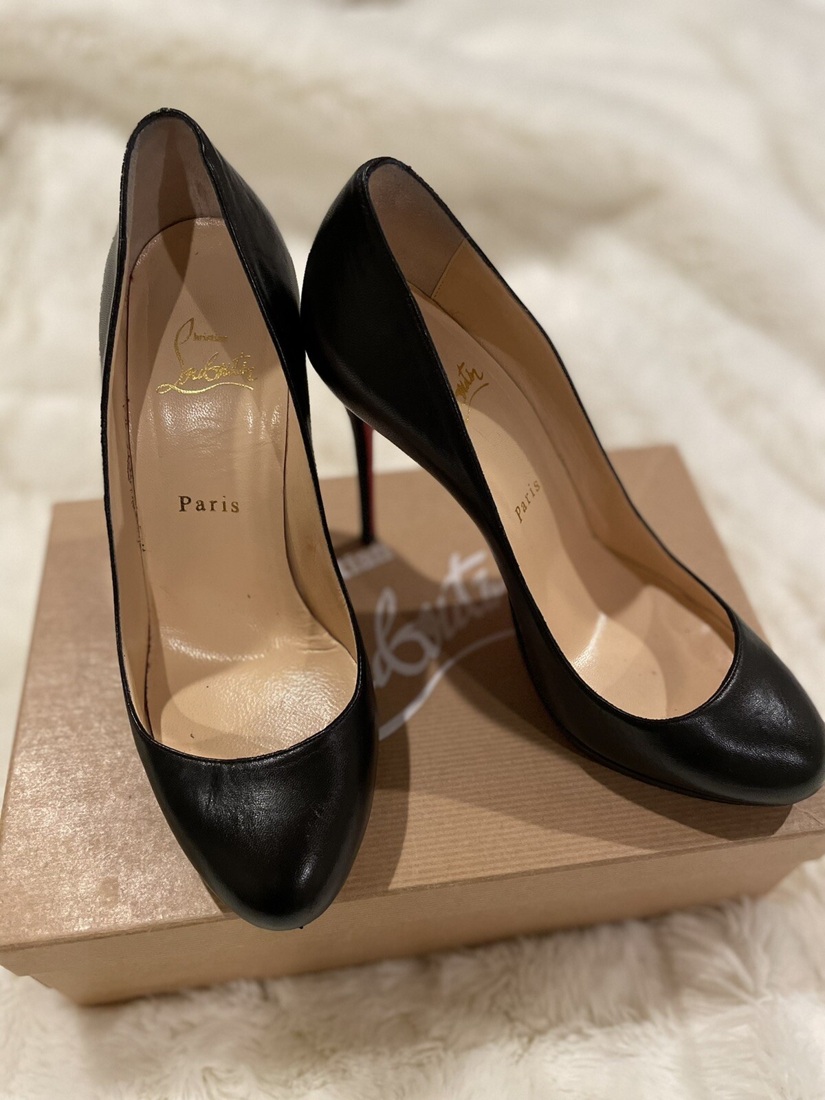 Authentic Women Christian Louboutin FILO 120 KID Size… - Gem