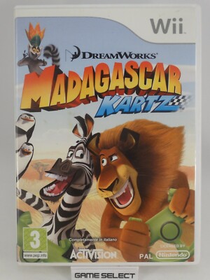 Dreamworks Madagascar Kartz Nintendo Wii And Wiiu U Pal Eur Original | eBay