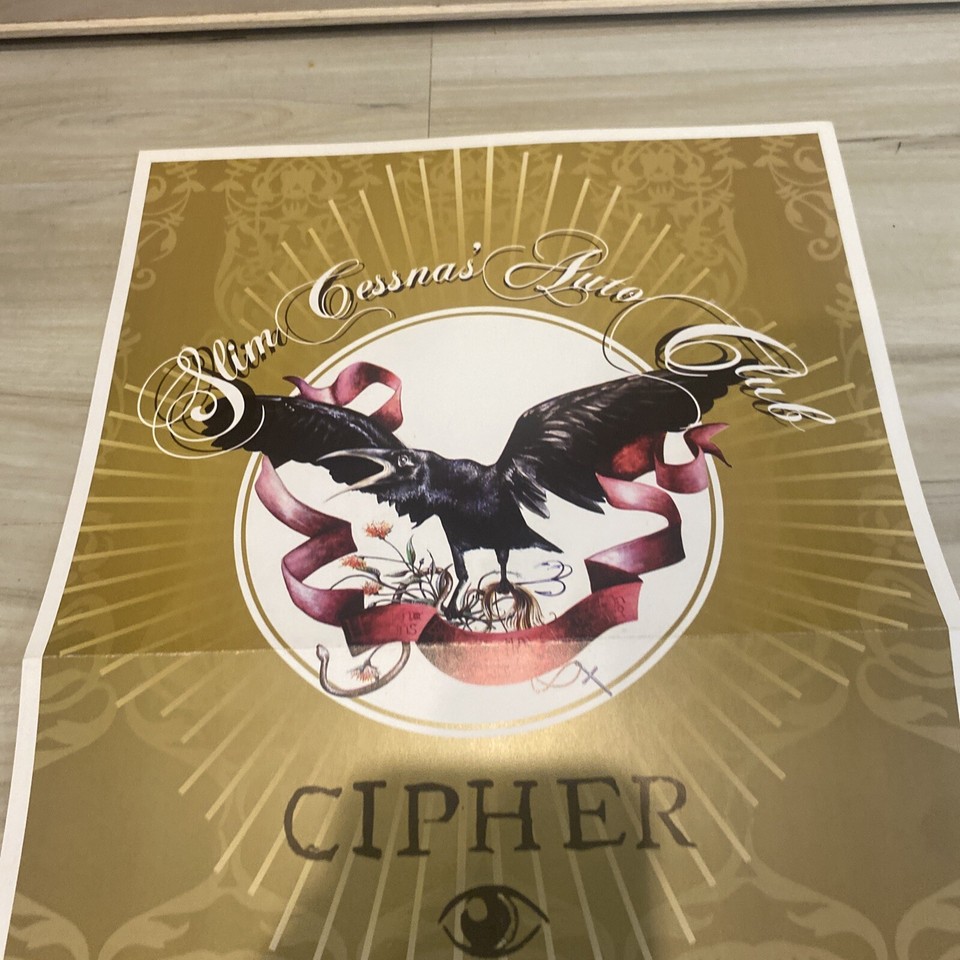 SLIM CESSNA'S AUTO CLUB Album POSTER Cipher 11x17 Cleaveland Show | eBay