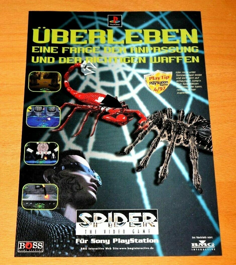 Spider: The Video Game Playstation - Prix - Photo - Présentation