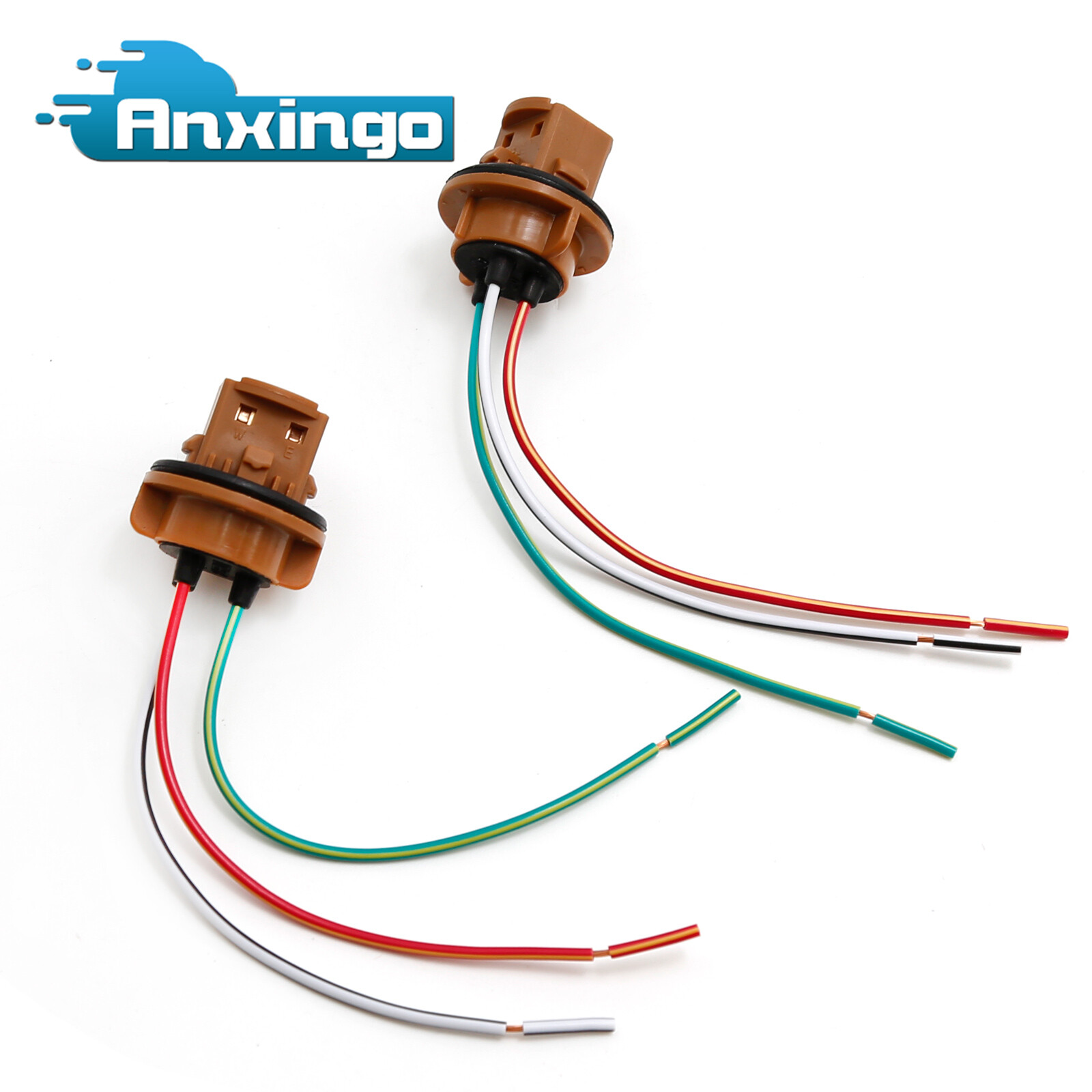 7443Universal Pigtail Wire Female Socket 7443 Two Harness Front Turn ...