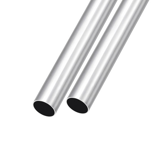 6063 Aluminum Tube (16mm OD x 15mm ID x 300mm L) 2Pcs, Aluminum Round ...
