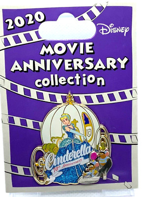 Disney 2020 *CAST* Movie Anniversary Cinderella 40th Pin LE 1000 | eBay