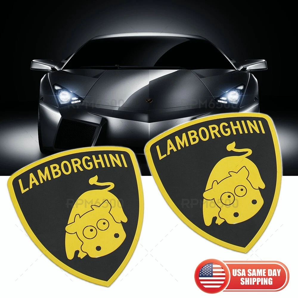 Lamborghini Car Badge