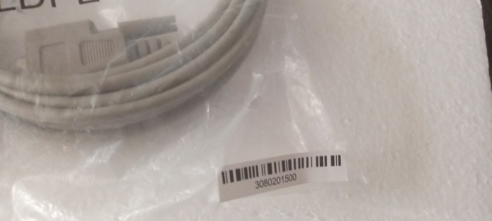 Lot of 3 NOS Dell 10ft Db9 F-f Rs232 Serial Cable 3080201500 NIP | eBay
