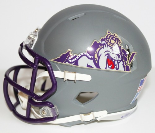 2018 JMU James Madison Dukes Custom Riddell Mini Helmet vs Elon | eBay