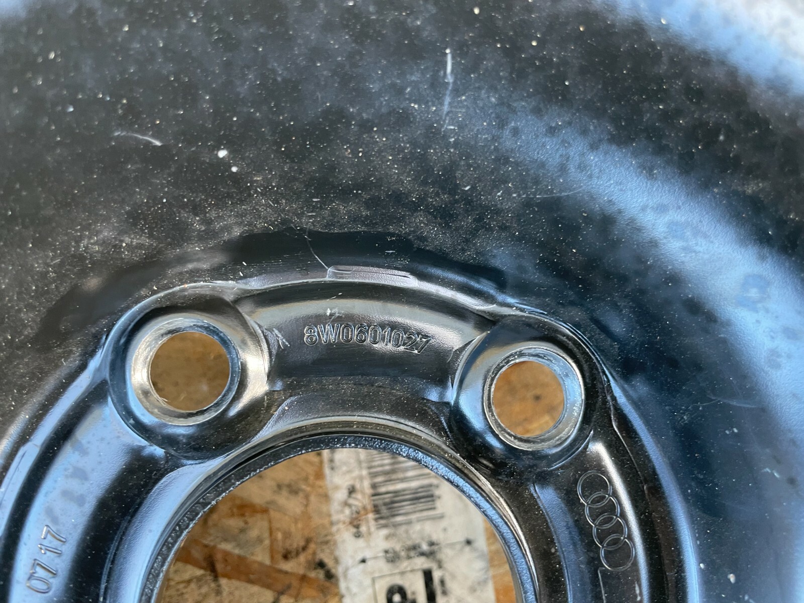 19" 19X4 SPARE WHEEL AND TIRE OEM 46K! 18-20 AUDI A5 S5 B9 2.0L ...