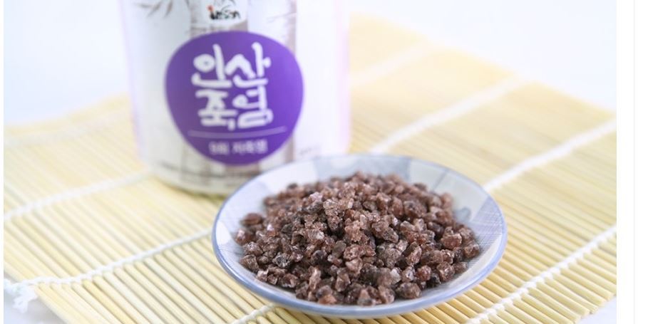 Insan Natural Bamboo Salt Purple 9X crystalized 240g Detox Increase ...
