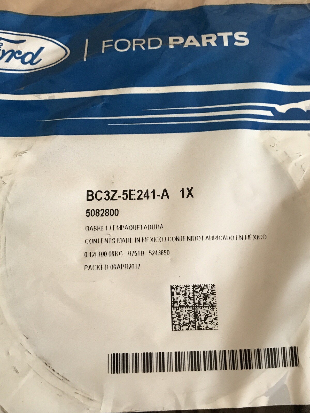 BC3Z-5E241-A New OEM Ford Exhaust Gasket BC3Z5E241A | eBay