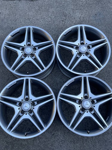 JDM Mercedes-Benz AMG W176 4 pieces 18 inch 7.5j 52 112 5H RONAL ...