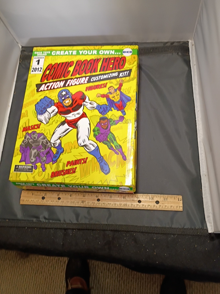Emce Toys Create Your Own Comic Book Hero No. 1 (male) action figure | eBay