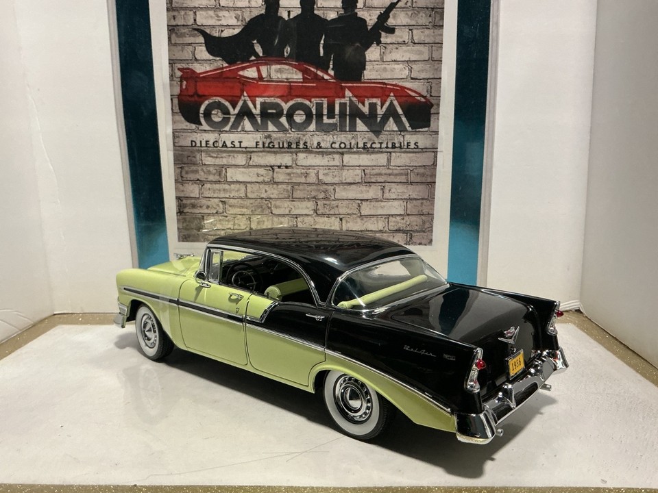 1:18 USA MODELS/ PRECISION MINIATURES: 1956 CHEVROLET BEL-AIR- 4 DOOR ...