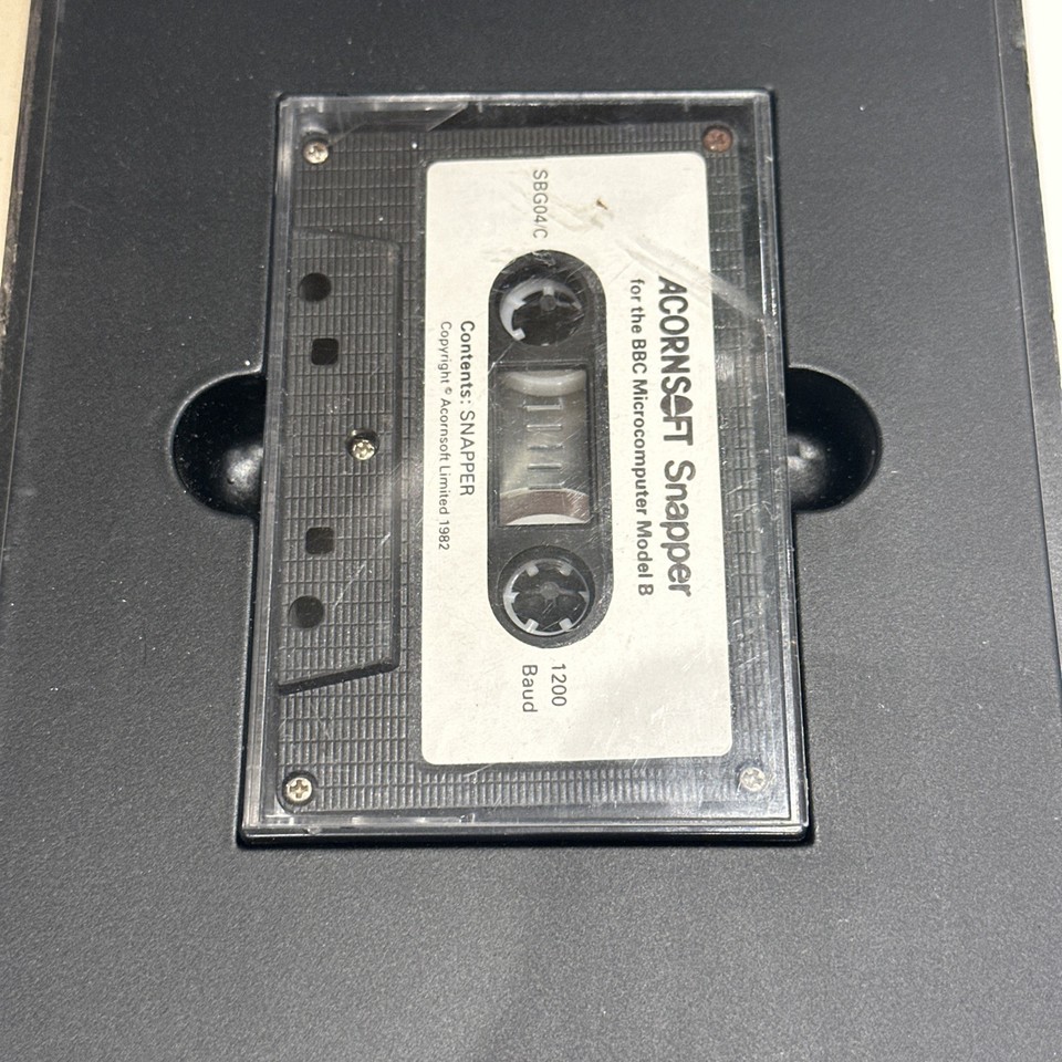 Acornsoft Snapper Pac Man Clone For BBC Micro Cassette Boxed | eBay UK