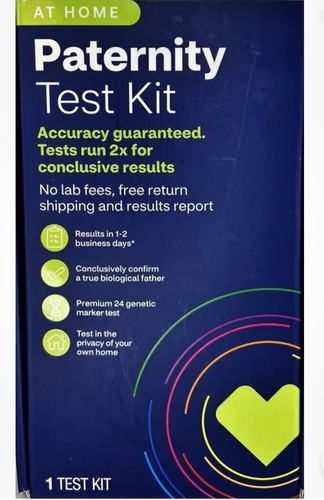 CVS - Paternity Test Kit - (1) Kit - Test Runs 2X - Brand New - FACTORY ...