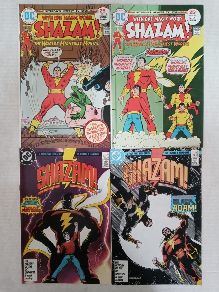 Shazam Lot Of 17 DC Vintage Comics 1973 Etc 100 Page | eBay
