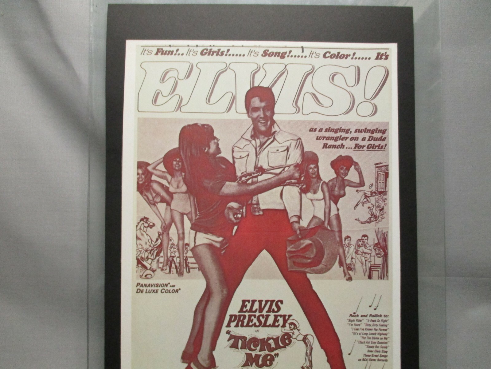 Elvis Presley in Hollywood TICKLE ME 1965 Movie Poster by artist ...