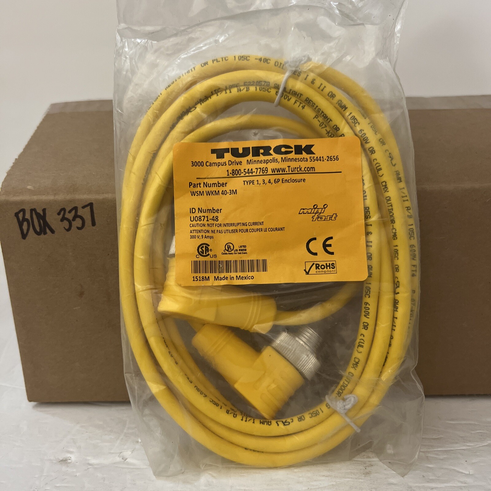 Turck WSM WSM 40-3M | eBay