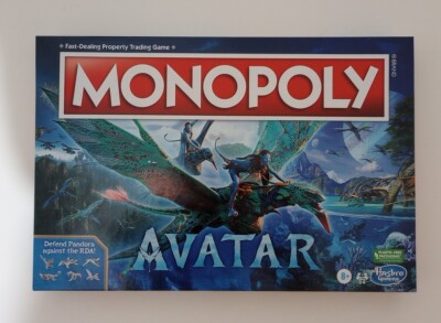 Monopoly Avatar Edition Board Game HASBRO Defend Pandora Special Pieces ...