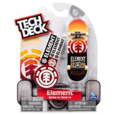 New RARE Tech Deck ELEMENT Fingerboards Skateboards Series 10 WESTGATE ...