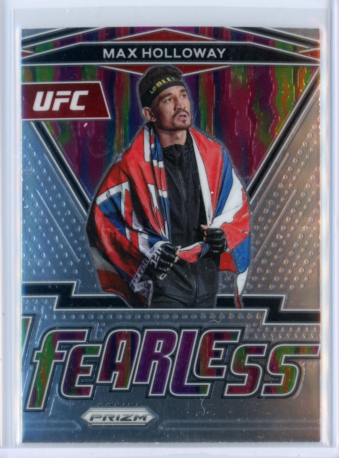 Max Holloway 2022 Panini Prizm UFC base FEARLESS card # 16 | eBay