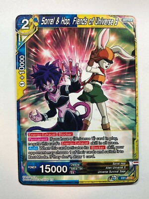 DBS CCG Battle Evolution Sorrel & Hop, Fiends of Universe 9 EB1-61 NM/M ...