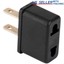 (5-pack) EU Euro Europe to US USA Power Jack Wall Plug Converter Travel ...