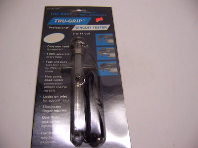 Tru-grip Professional Circuit Tester #lr | eBay