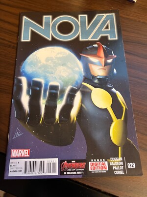Nova #29 Marvel | Sam Alexander, 1st Warbringer, Infinity War Key VF/NM ...