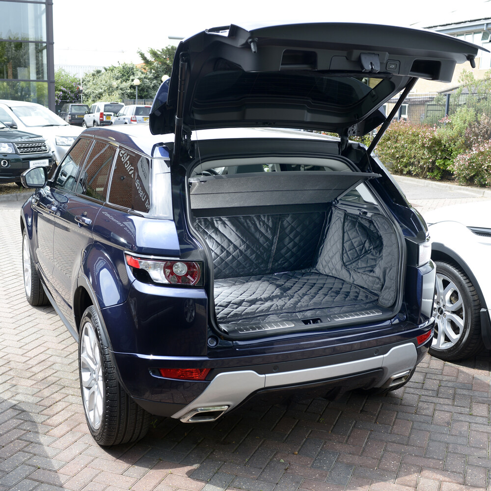Fits Range Rover Evoque Quilted Boot Liner Mat Dog Guard (2011-2019 ...